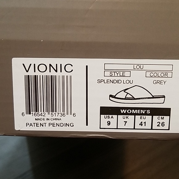 Vionic | Shoes | Vionic Splendid Lou Gray Sandals | Poshmark